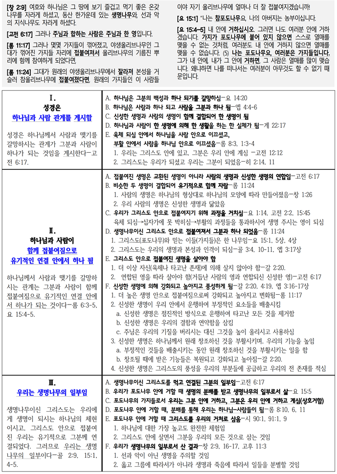 성경진리사역원(BTMK) | [2022 현충일] - M4 그리스도 안으로 접붙여짐으로 생명나무의 일부가 됨
